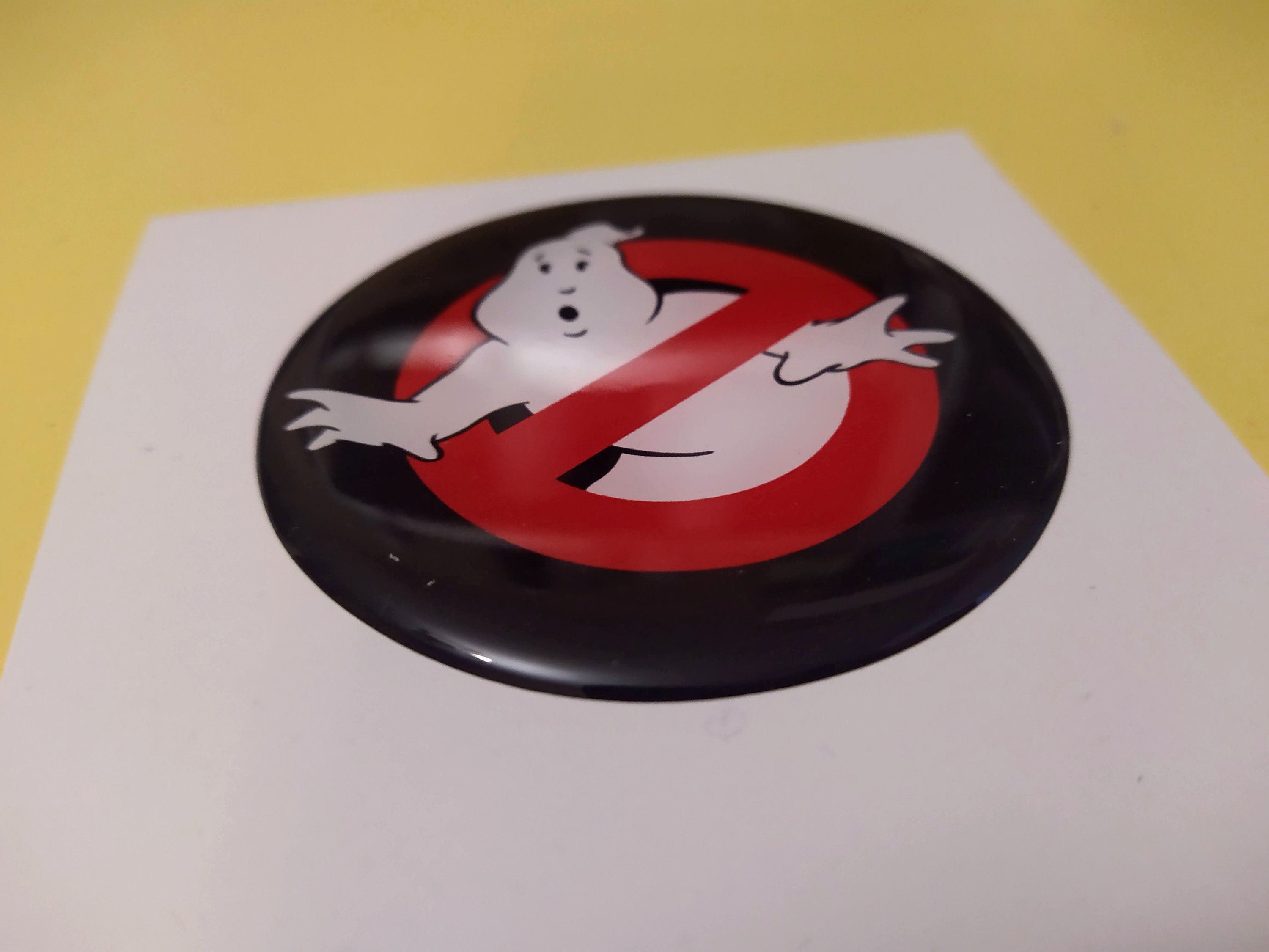 Ghostbusters Doming Rim Caps Cars Tuning Phone Logo Car Emblem 3D Decal ...