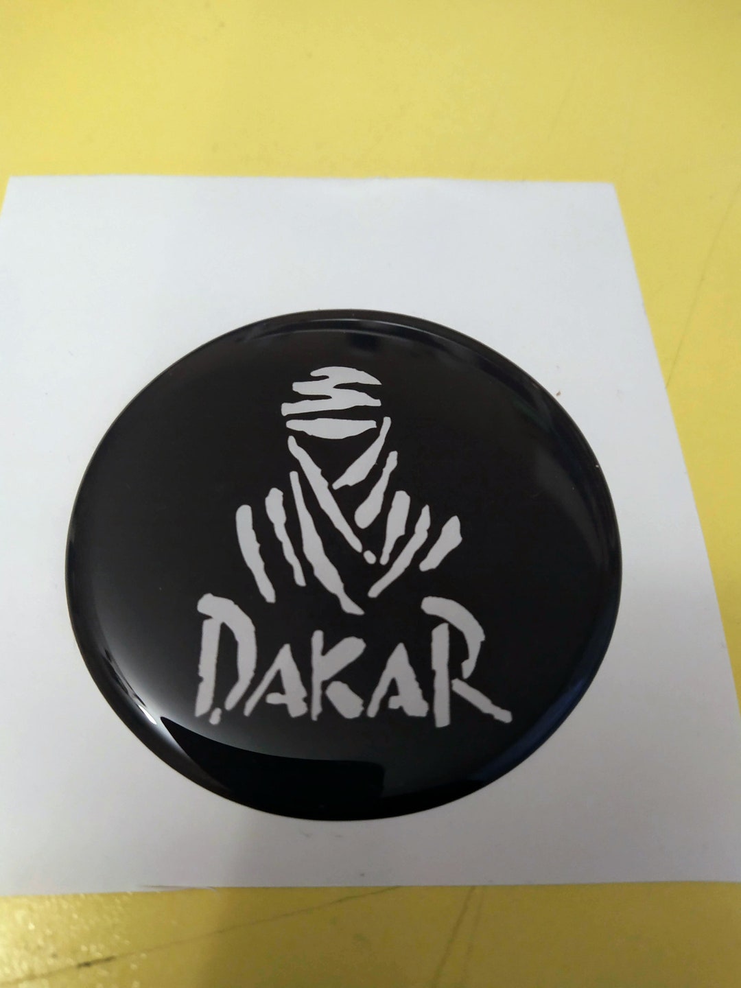 Dakar Stickers Doming Rim Caps Cars Tuning Phone Logo Car - Etsy