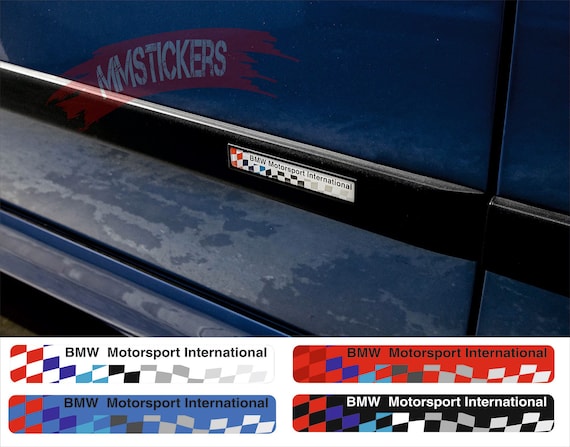 Sticker BMW Motorsport International Premium Quality Domed - Etsy
