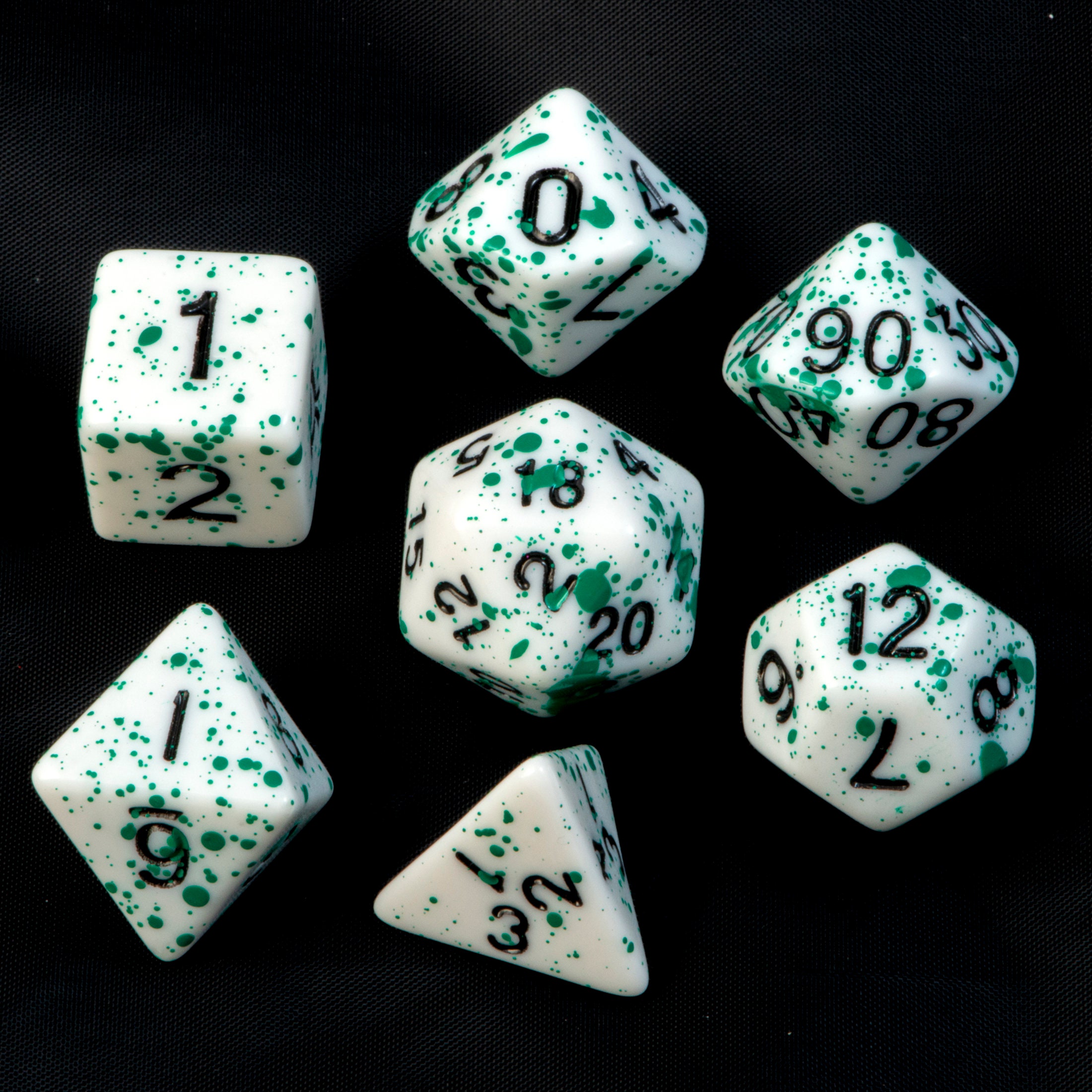 Colour Spray Dice set for RPG Dungeons and Dragons | Etsy
