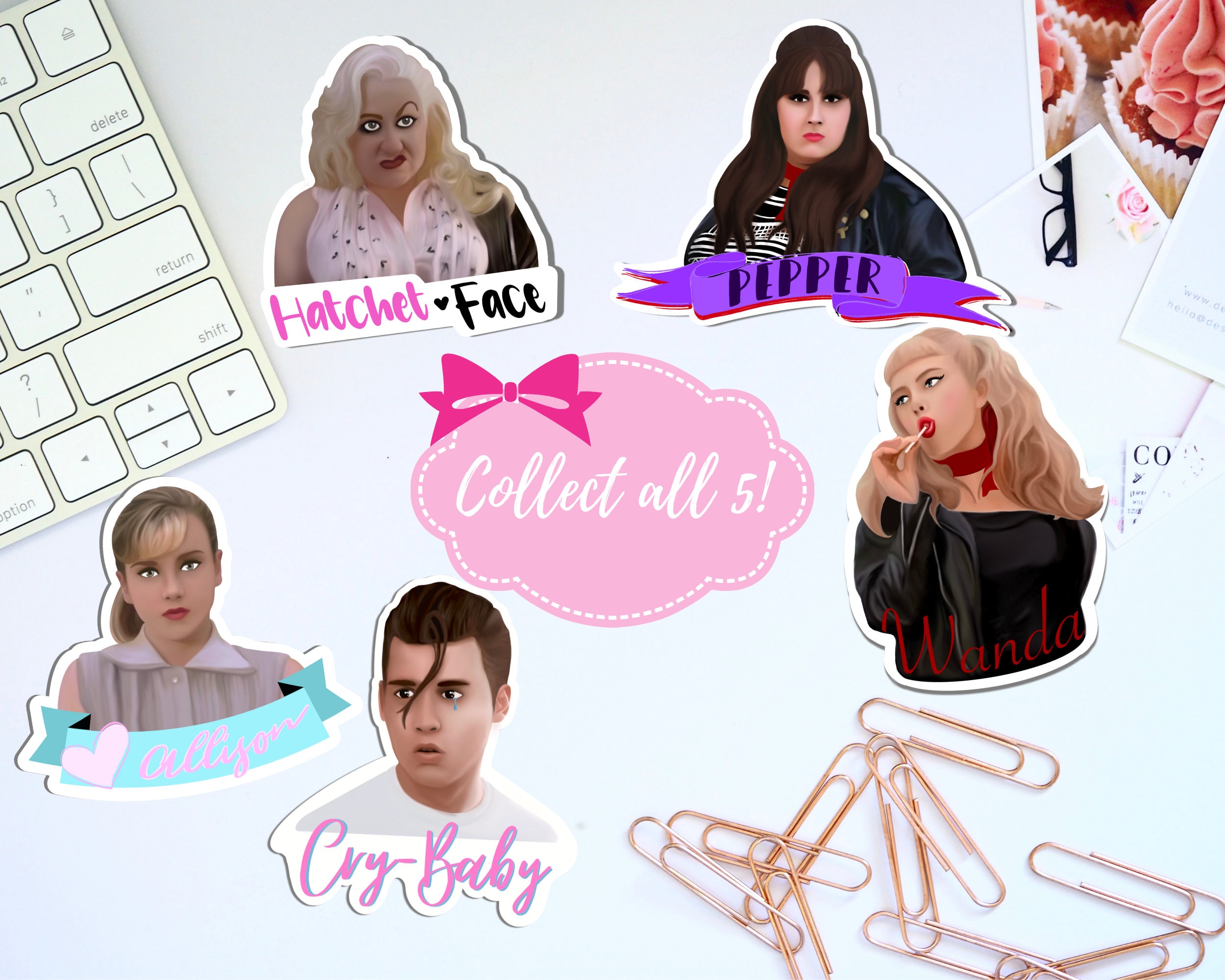 Crybaby PNG CryBaby Movie Bundle Clipart Classic Movies | Etsy