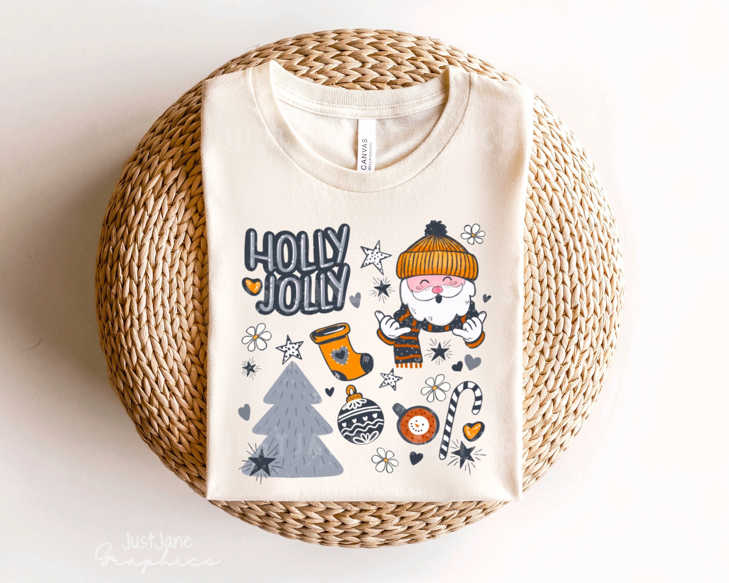 Santa Claus Doodles Png-christmas Sublimation Digital - Etsy