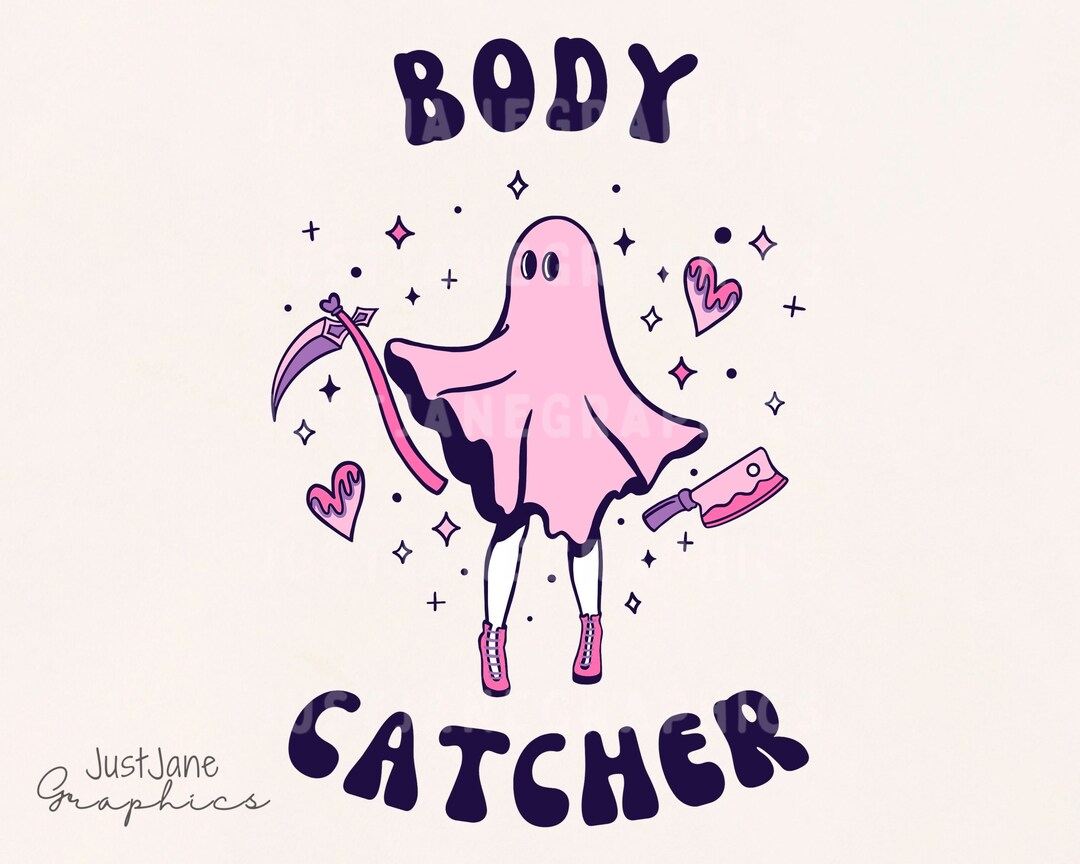 Cute Pinup Ghost Png | Girl Serial Killer Png | Halloween Sublimation ...