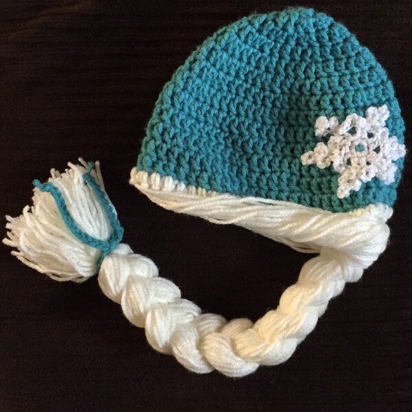 Frozen Crochet Hat - Etsy