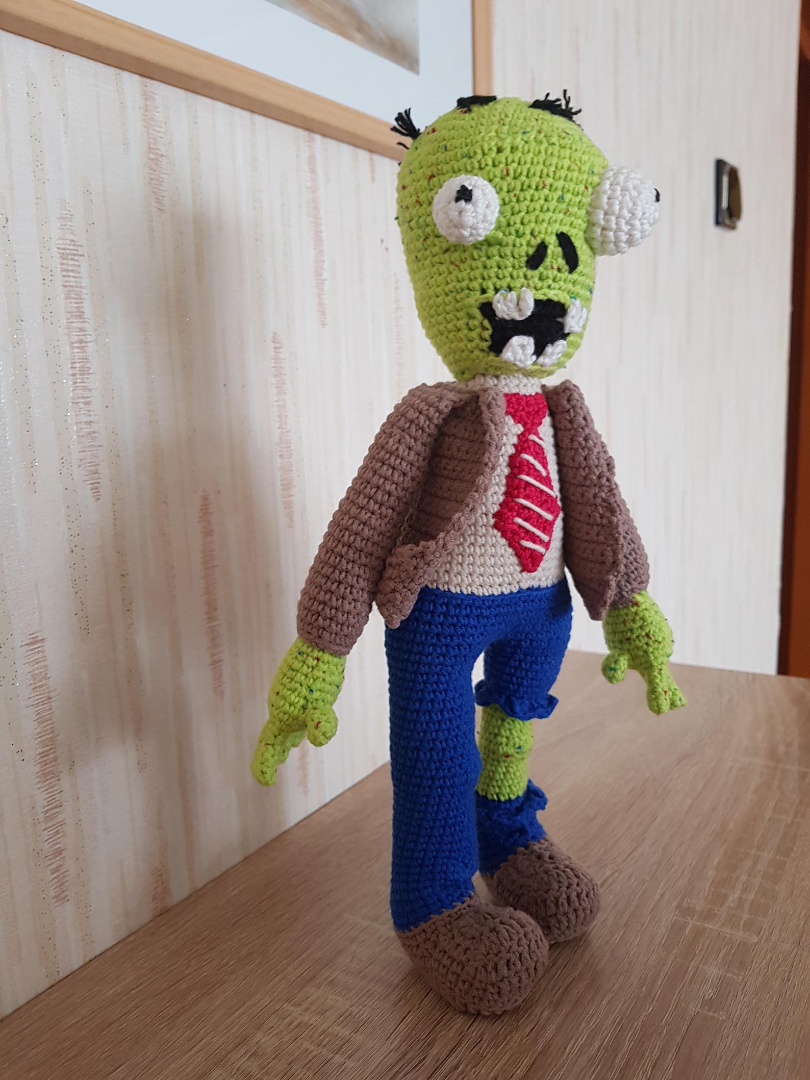 Crochet Zombie Toy Amigurumi Zombie Soft Toy Handmade Toy Original Gift ...