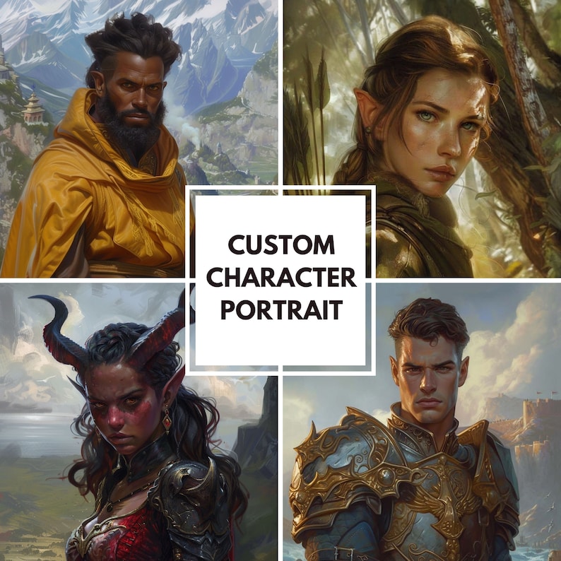 Dnd Commission Dnd Character Art Custom Character Art Dnd Character ...