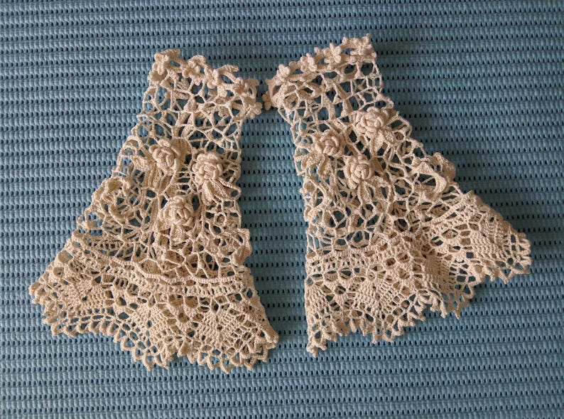 Lace Wrist Cuffs, Bridal Bracelet Cuff, Wrist Cover, Victorian Style ...