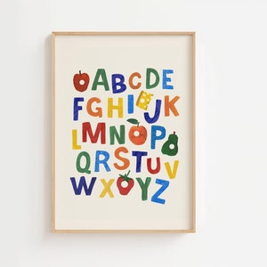Hungry Bug Alphabet - the Very Hungry Caterpillar Inspired Printable ...