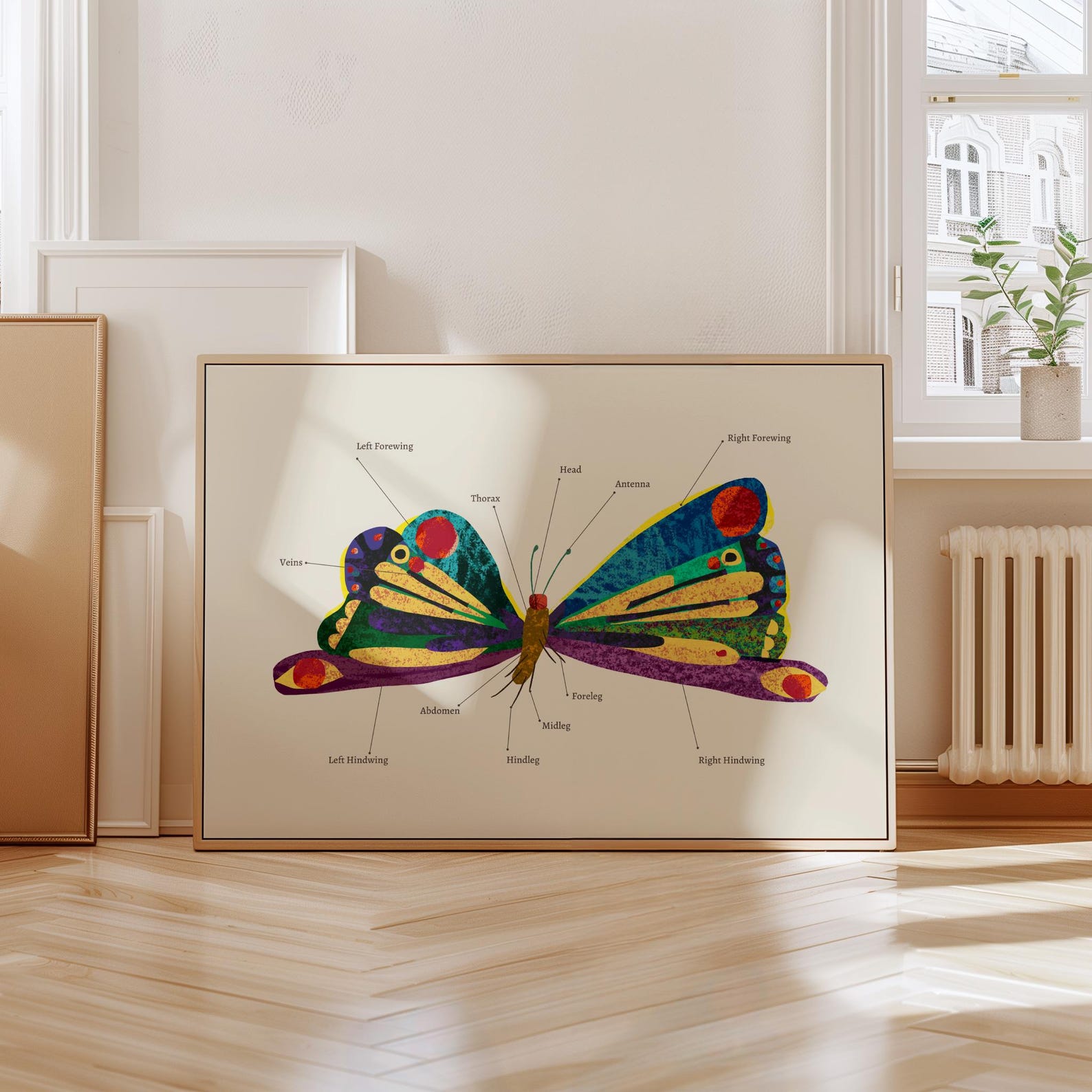 Hungry Bug Anatomy the Very Hungry Caterpillar Inspired Printable Wall ...