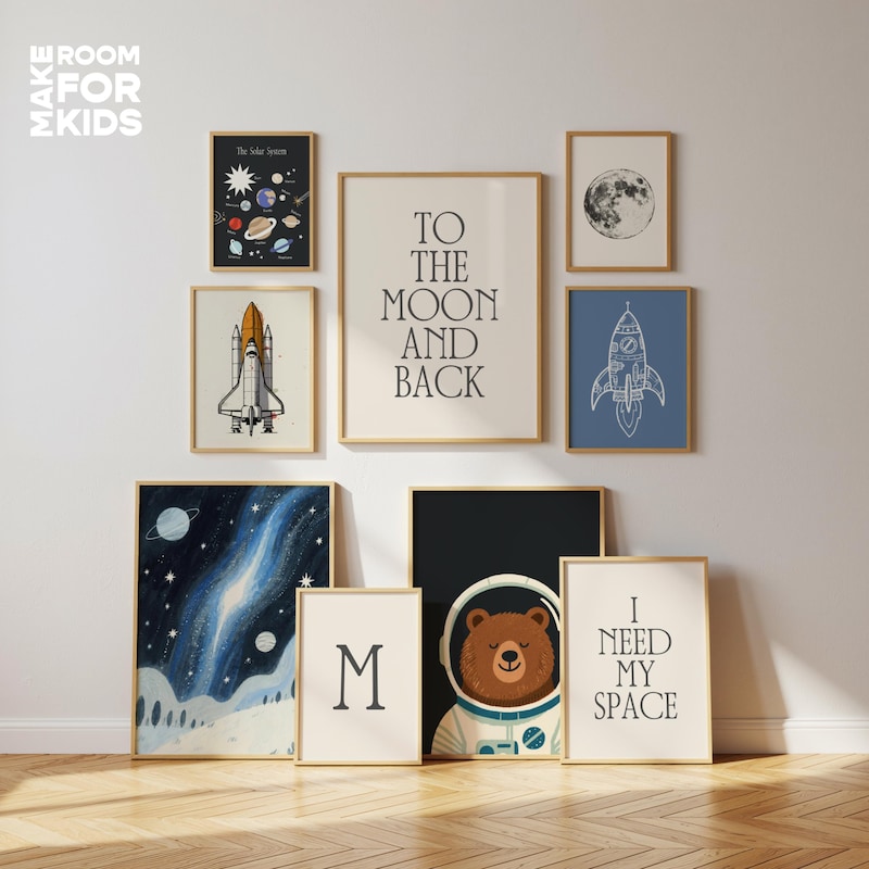 Nursery Space Room Decor - Etsy