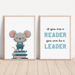 100 Let's Read Poster Bundle, Kids Prints Bundle, Playroom Prints ...