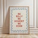 Be Silly Be Honest Be Kind Retro Print Digital, Retro Kids Room Decor ...