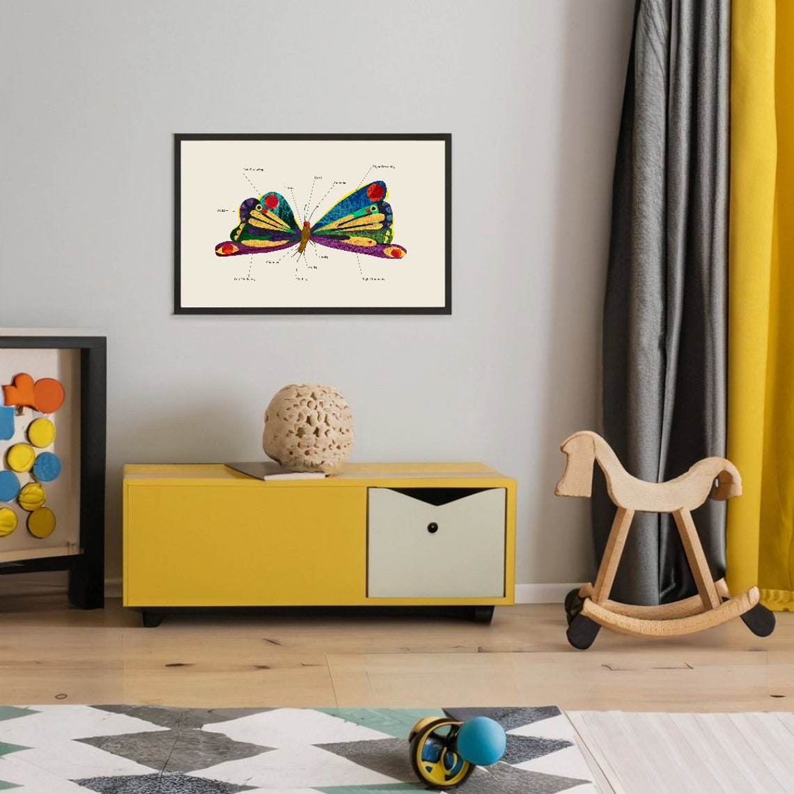 Hungry Bug Anatomy the Very Hungry Caterpillar Inspired - Etsy