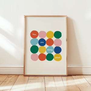 You Are Doing Great Motivational Print, Classroom Posters Quotes ...