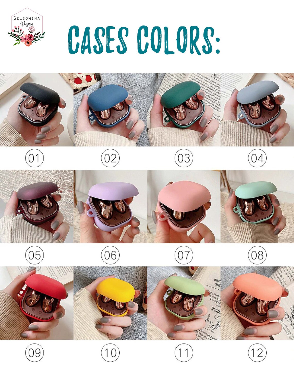 Custom Samsung Galaxy Buds Pro Case Personalized Galaxy Buds | Etsy