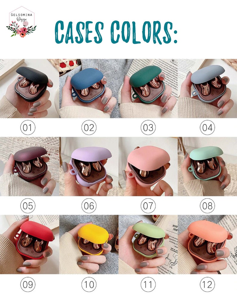 Custom Galaxy Buds 2 Case Personalized Samsung Galaxy Buds - Etsy