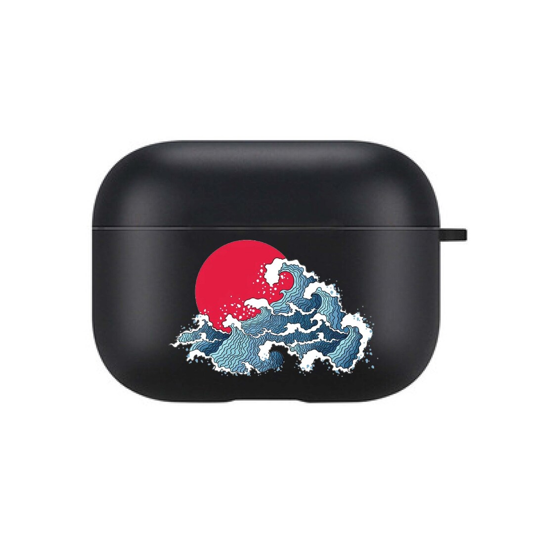 Kanagawa Wave Airpods 3 Case 2021 Art AirPod Pro Cover Keychain Airpods ...