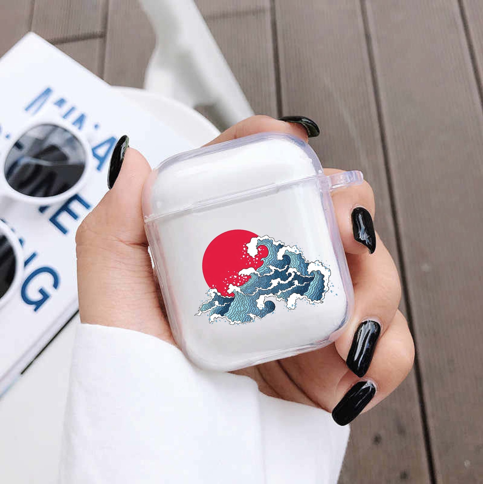 Kanagawa Wave Airpods 3 Case 2021 Art Airpod Pro Cover | Etsy