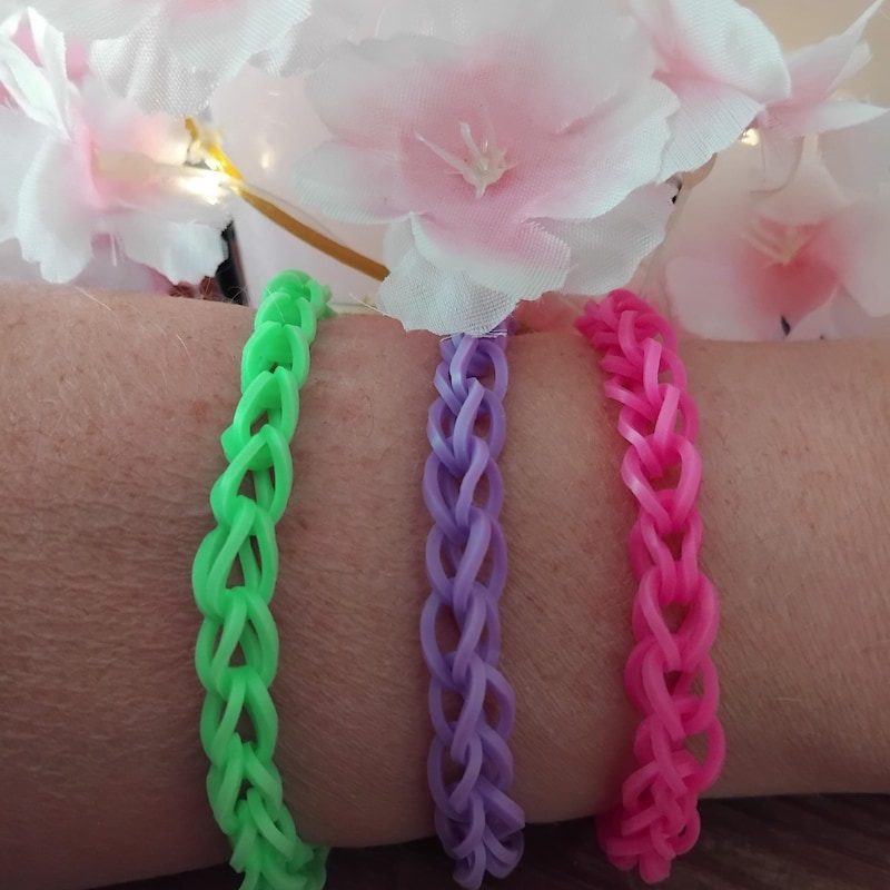 Loom Band Bracelet - Etsy UK
