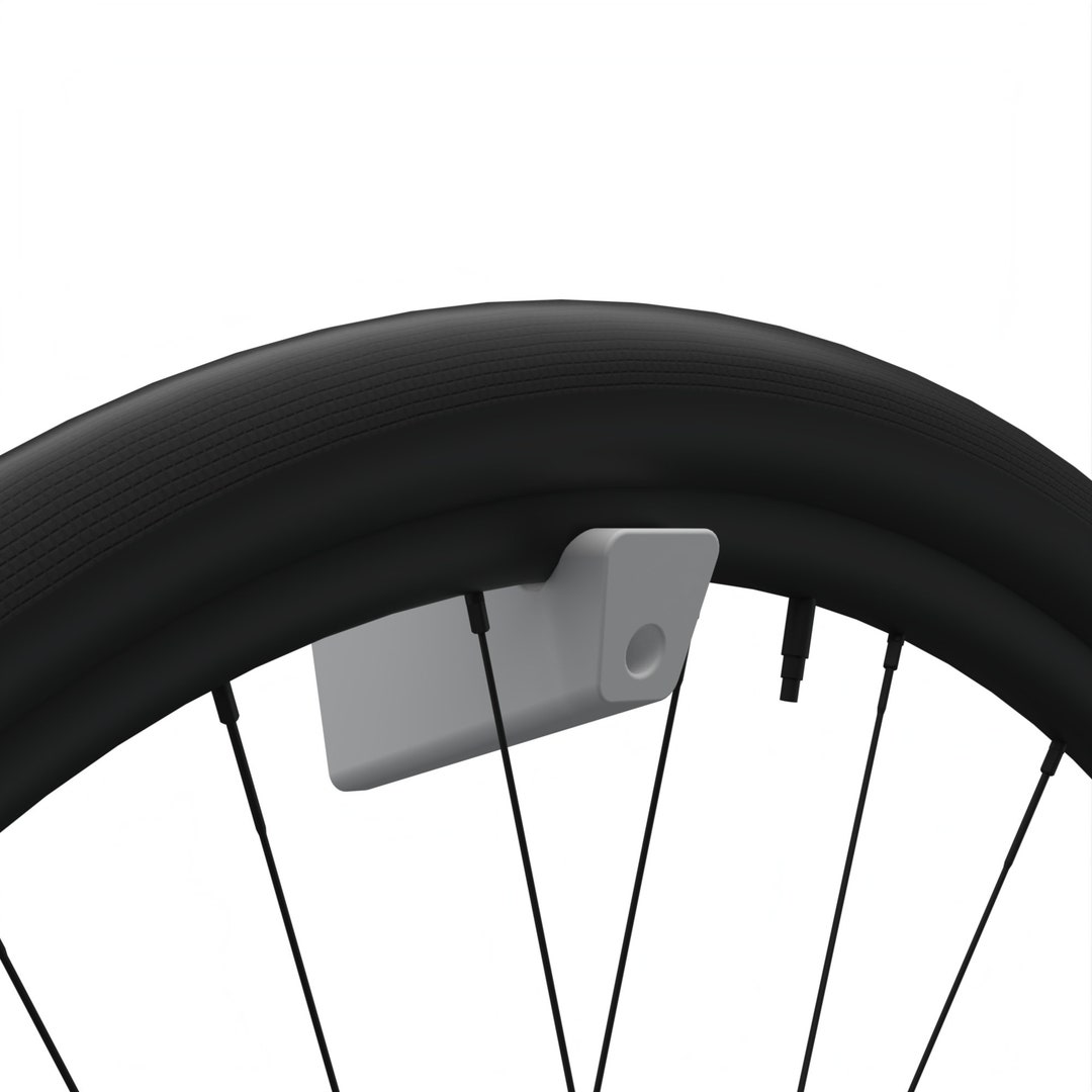 Wheel Wall Mount for 2 Wheels With Rim or Disc Brakes, for All Wheel ...