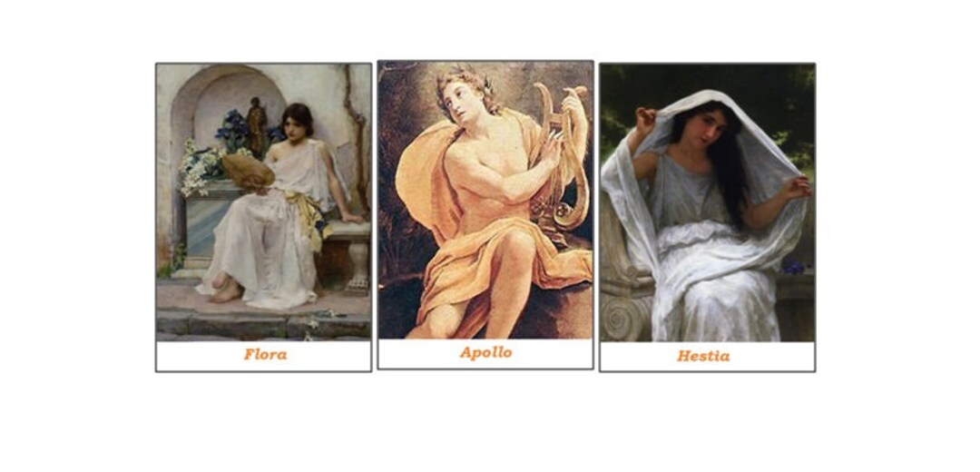 Ancient Greek Myths Oracle Printable Deck and Book - Etsy