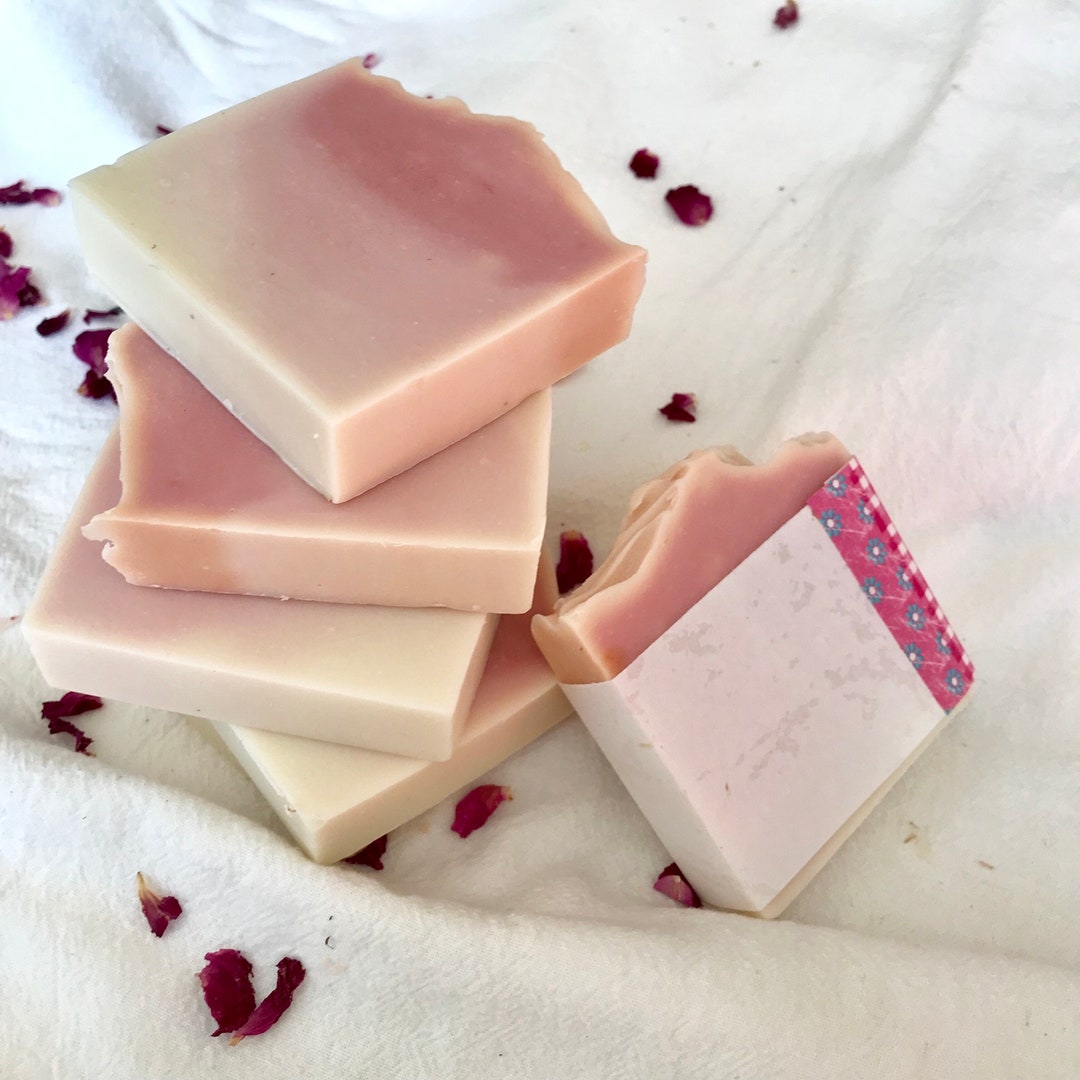 SUN-KISSED STRAWBERRIES, Handcraft Cold Process Soap, All-natural Bath ...