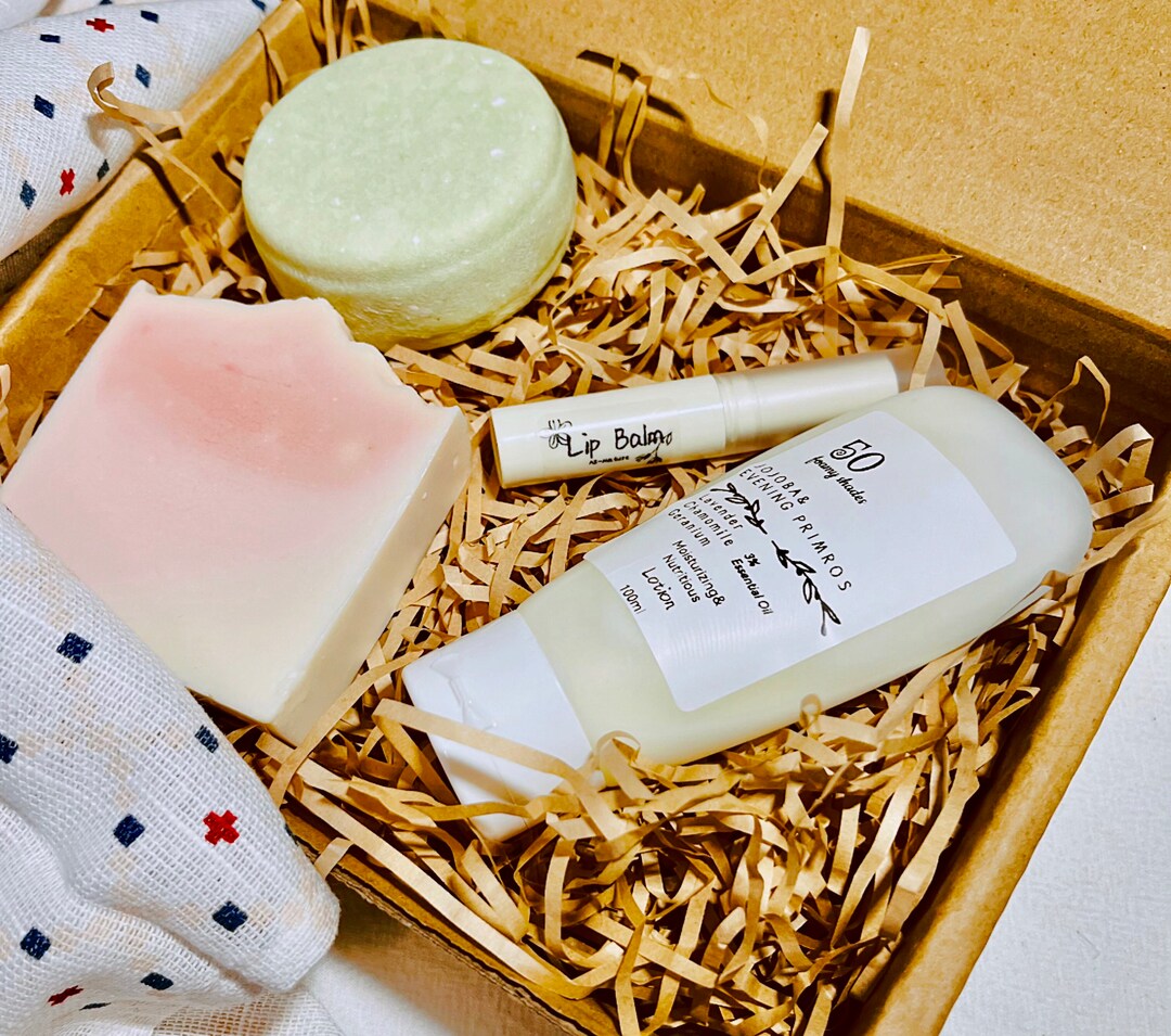 Homemade SPA Gift Boxes, All-nature Bath Set, Cold Process Bath Soap ...