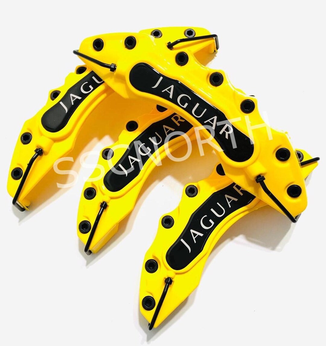 Car Brake Caliper Cover Jaguar 3D Logo Style Universal 4 Pcs Set - Etsy