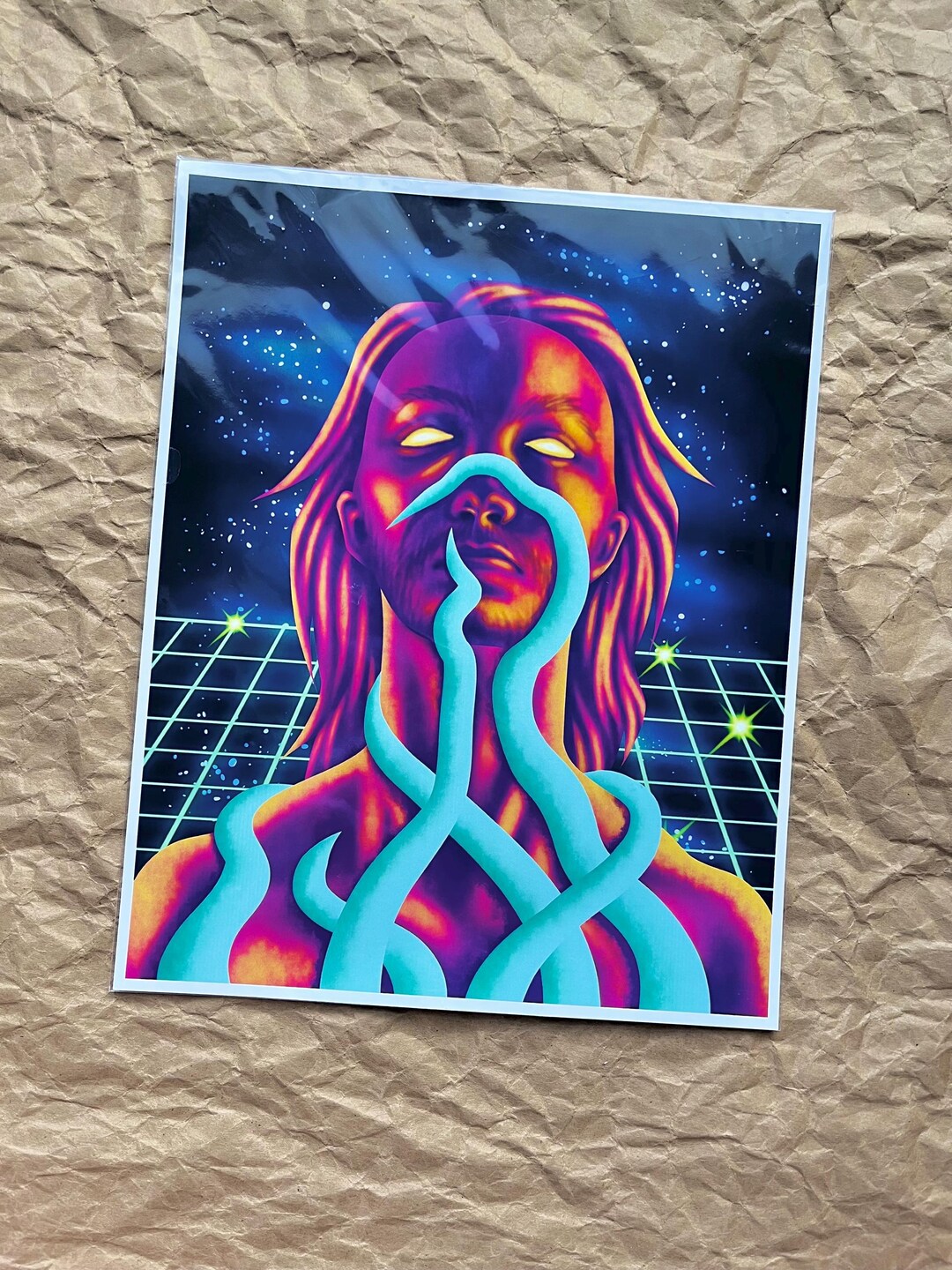 Weird Art Print: Eclectic Hand-drawn Wall Decor - Etsy