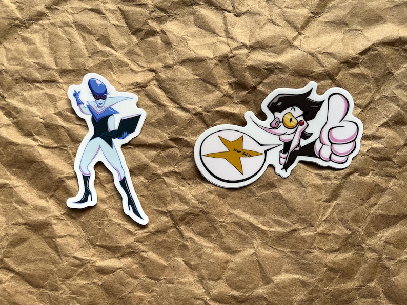 Deltarune Decor Bundle: Prints and Stickers - Undertale Fandom Gift - Etsy