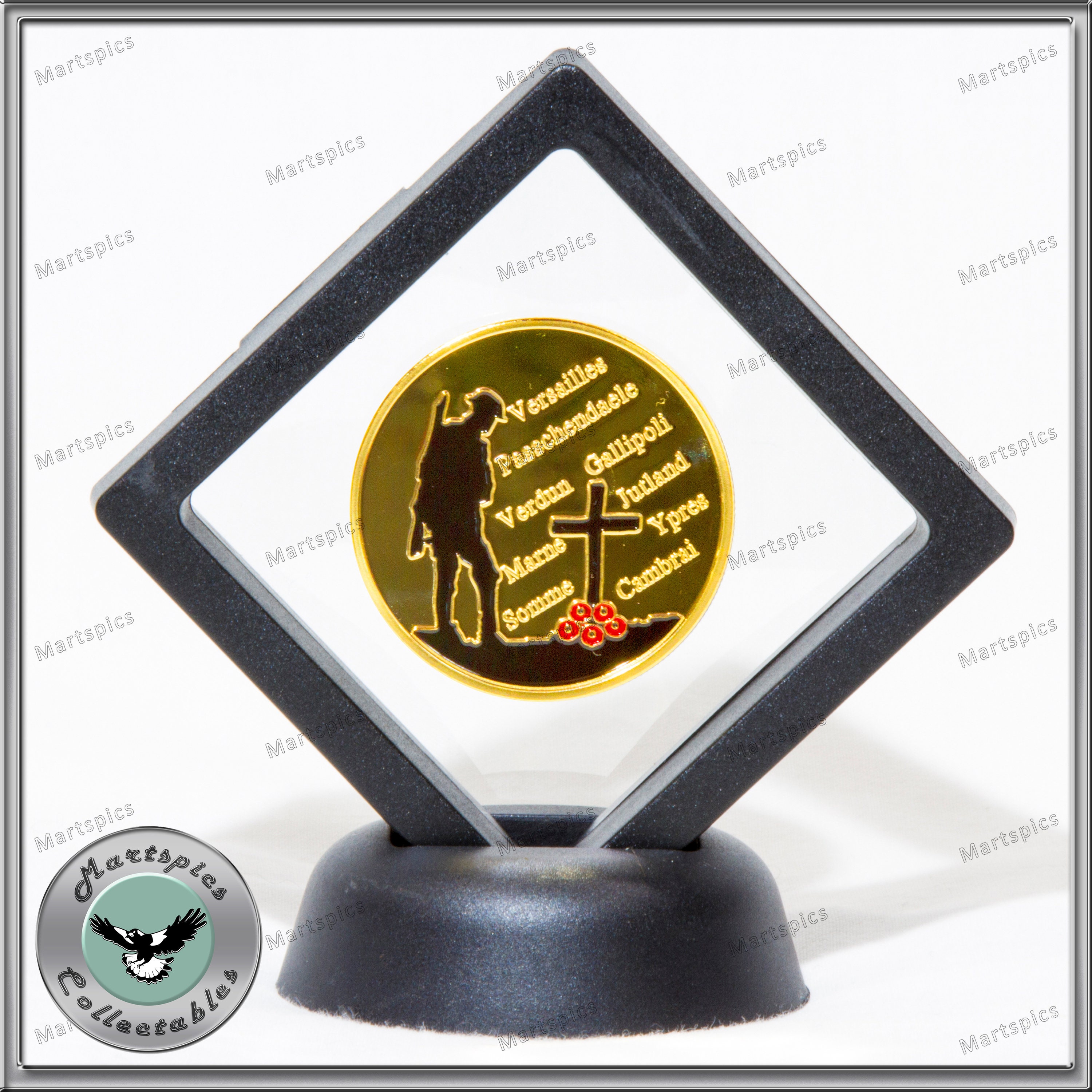 The Great War WW1 1914 to 1918 Commemorative Gold Plated Coin - Etsy