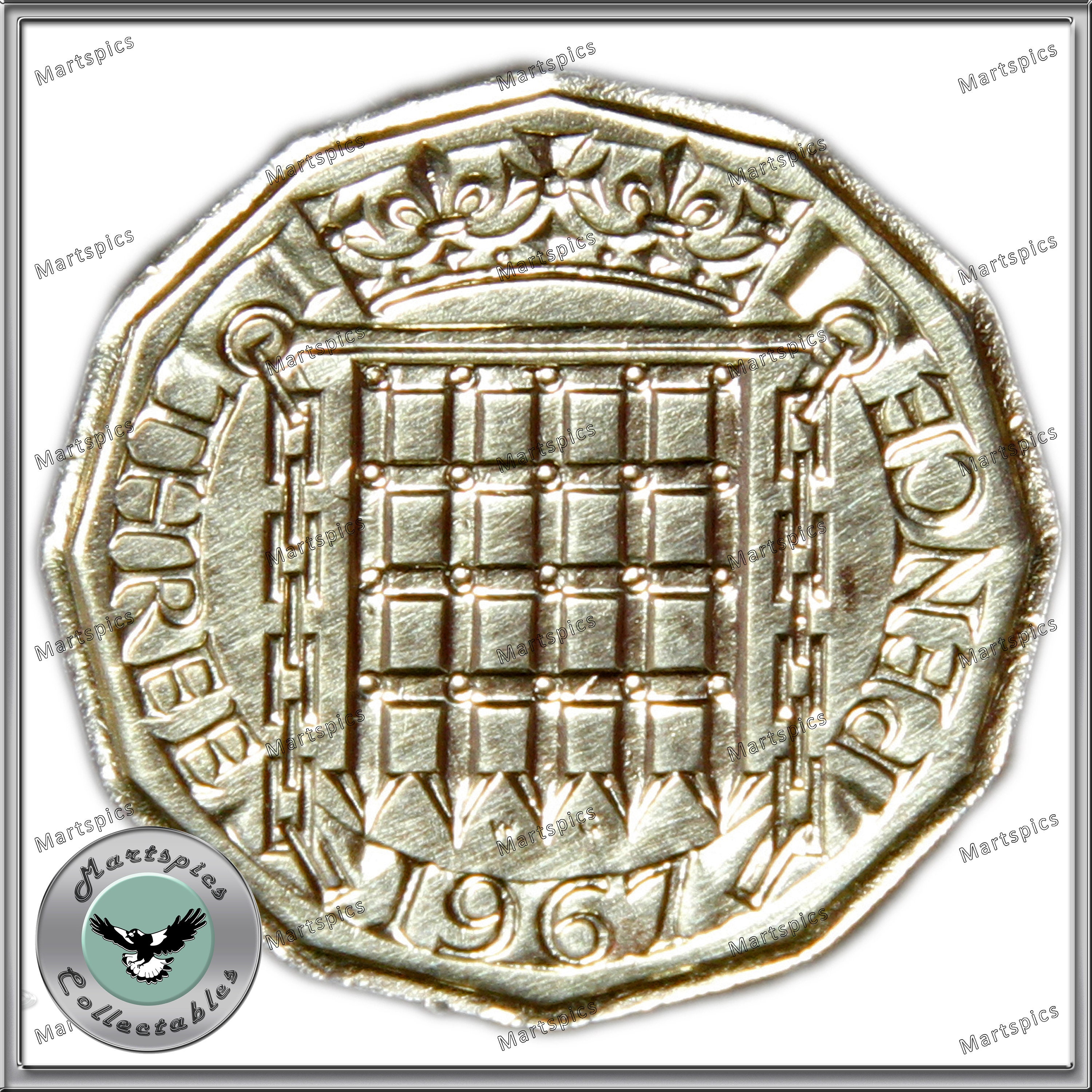 British Pre-decimal Elizabeth II Thrupenny Bit Three Pence - Etsy