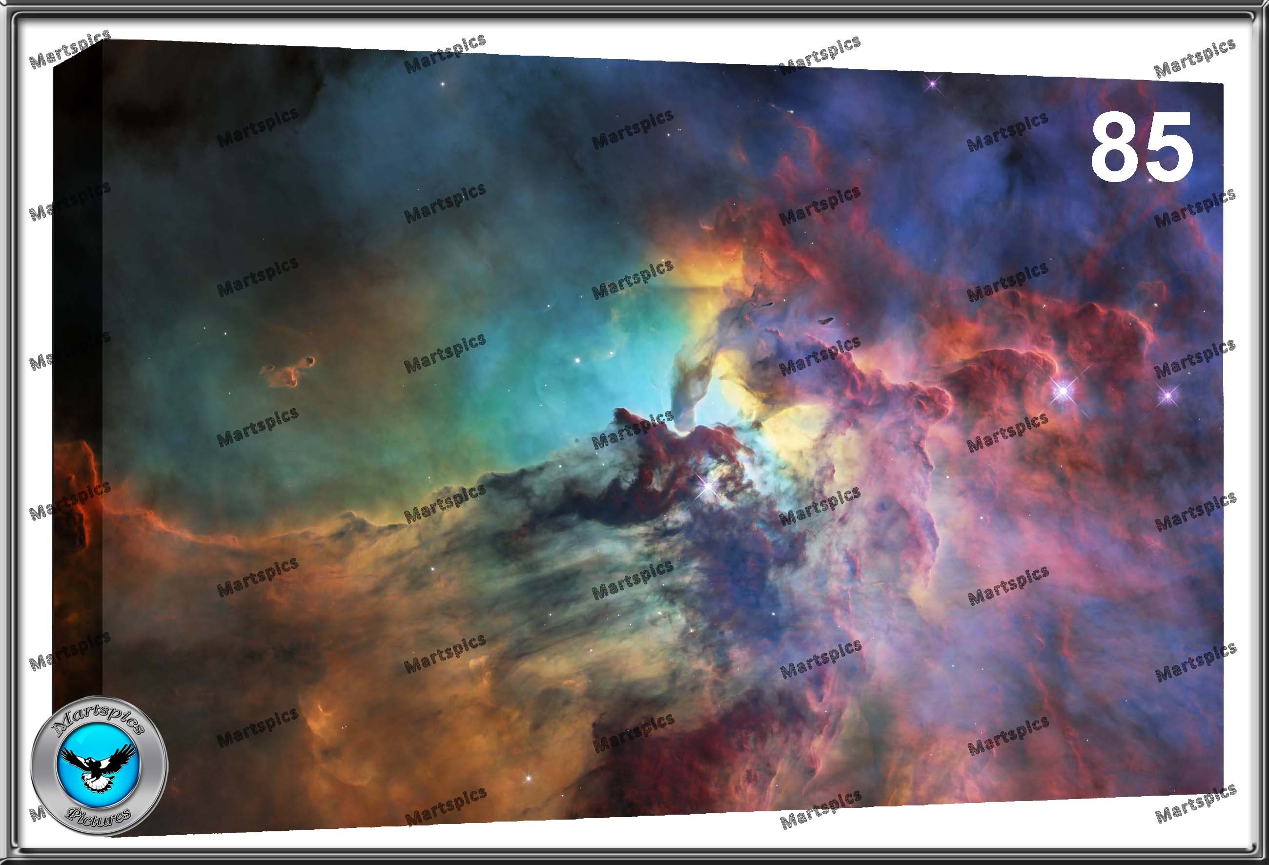 Space 50 X Hubble NASA Deep Space Images on Large Box Canvas - Etsy UK