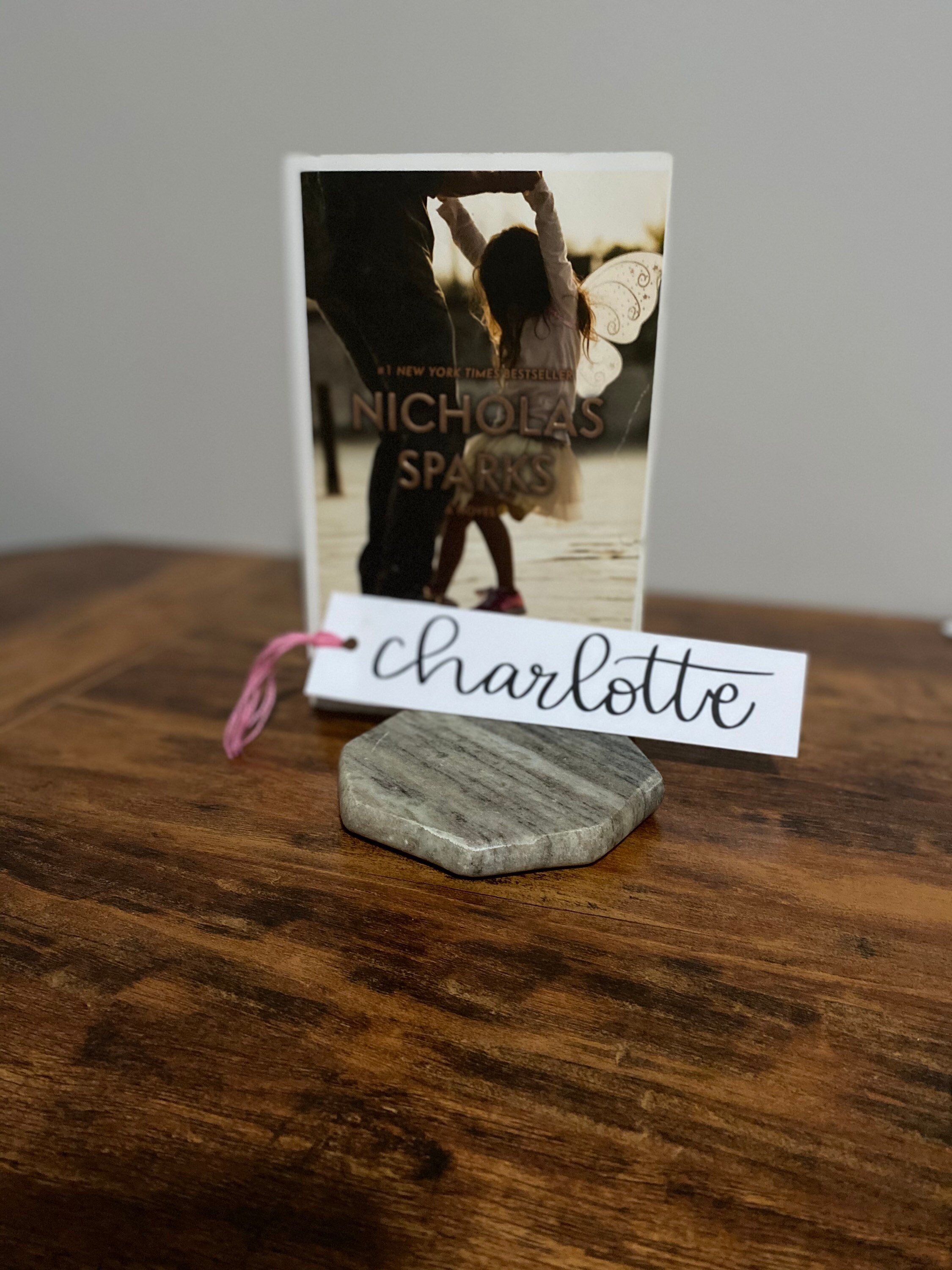 Personalized bookmark with your name and tassel | Etsy