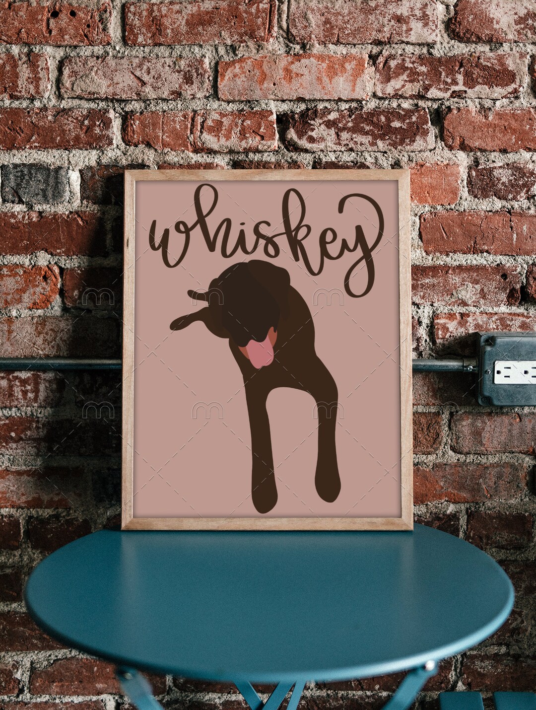 Digital Dog or Cat Pet Portrait Drawing for Digital Download With ...