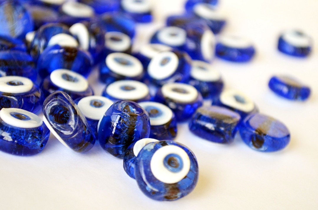 Authentic Turkish Evil Eye Beads From Turkey, Lampwork Handmade Glass ...