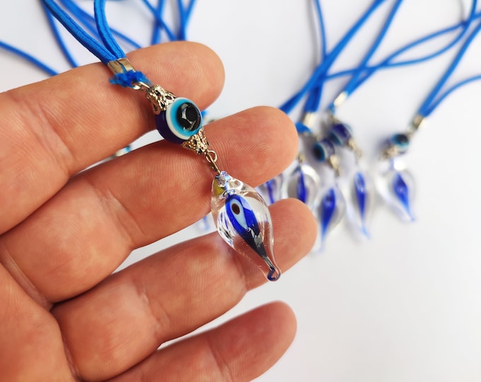 4 Mm Navy Blue Turkish Evil Eye Tiny Beads From Turkey Set of - Etsy