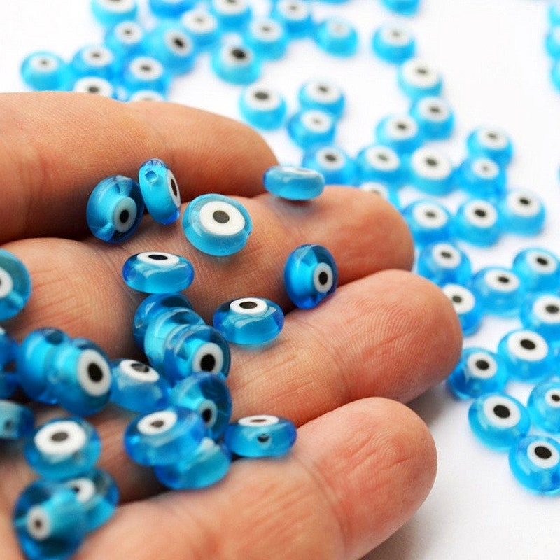 Evil Eye Glass Beads - Etsy