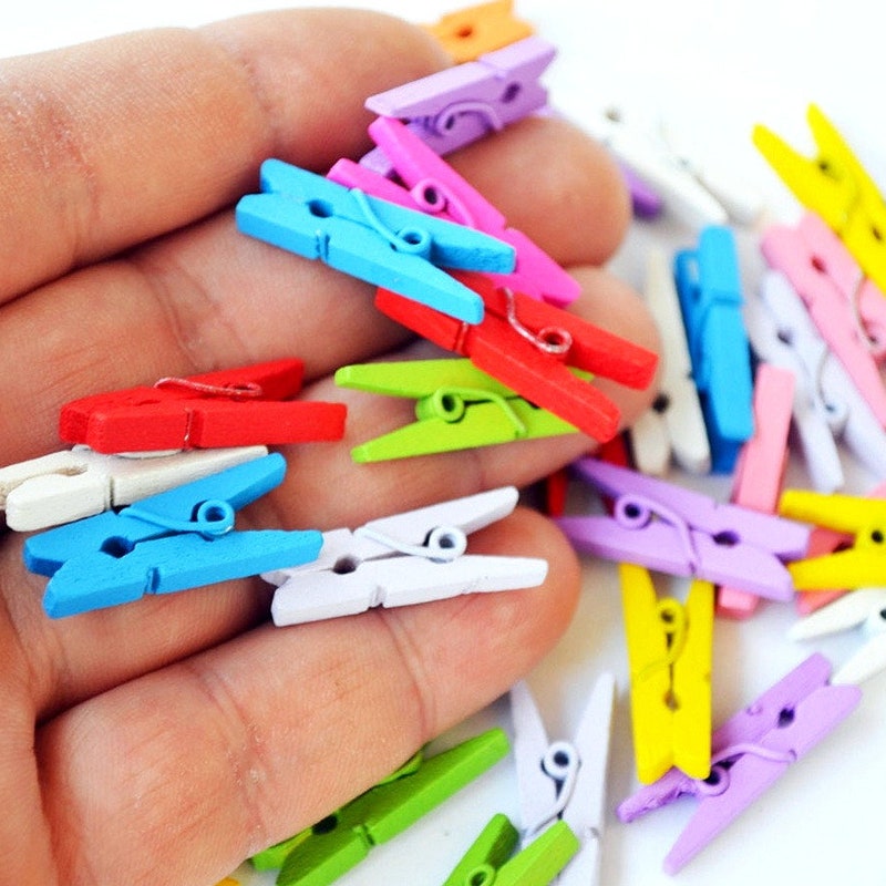 Mini Clothes Pins - Etsy