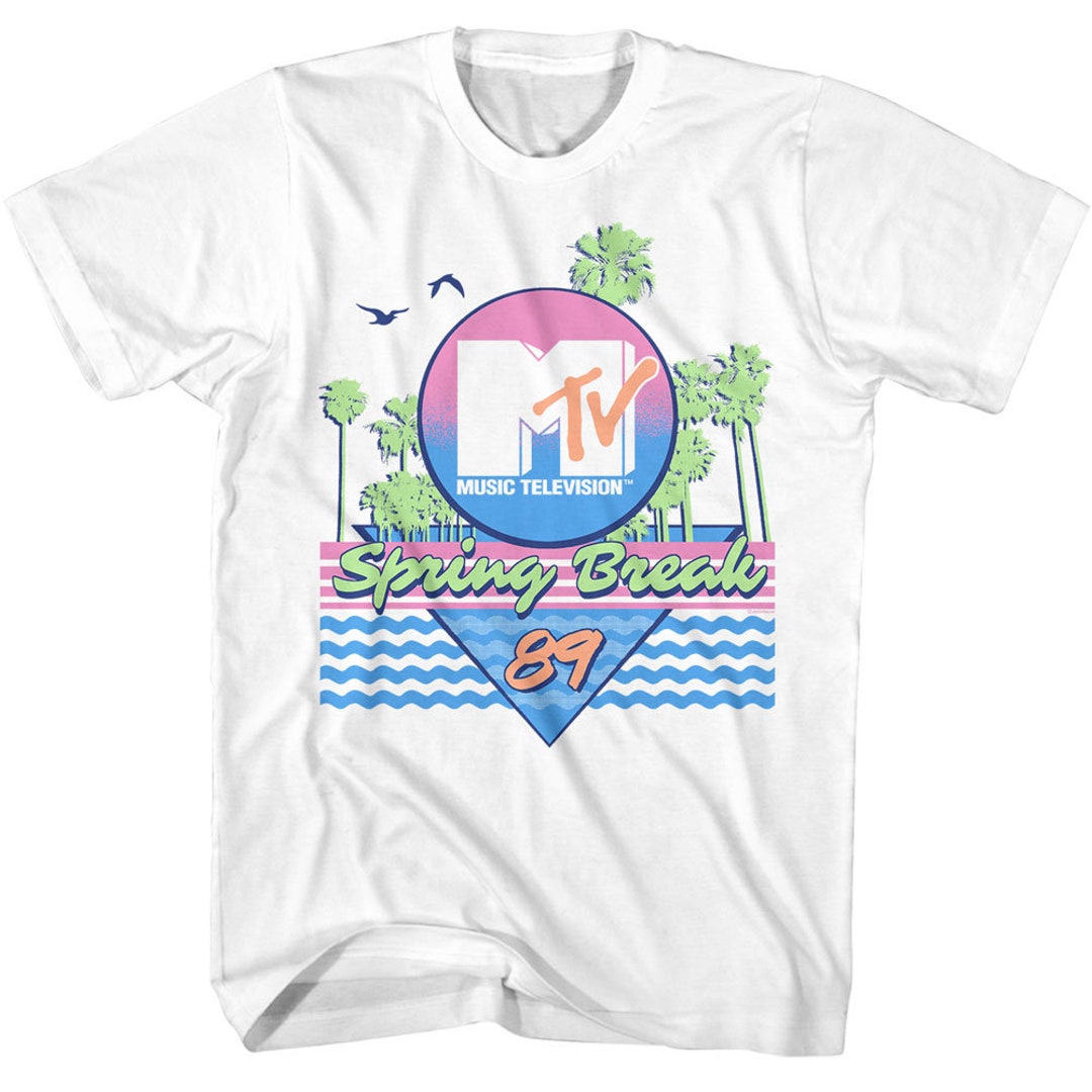 MTV Spring Break Music Television TV Shirt - Etsy