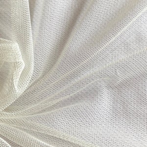 2 Yds Ivory English Tulle Netting Bridal Veil - Etsy
