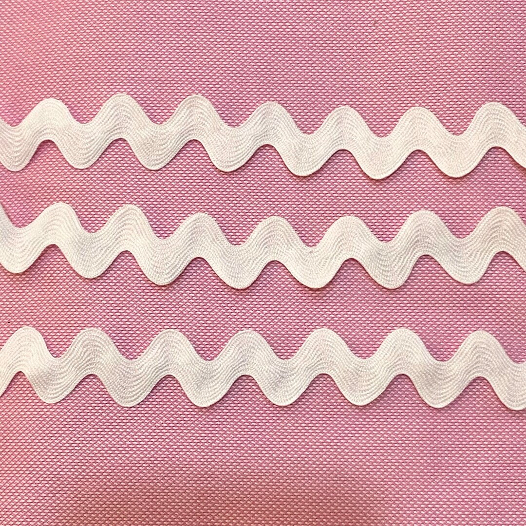 35 Yds 1 White Ricrac High Quality White Ricrac White Wide Ricrac - Etsy