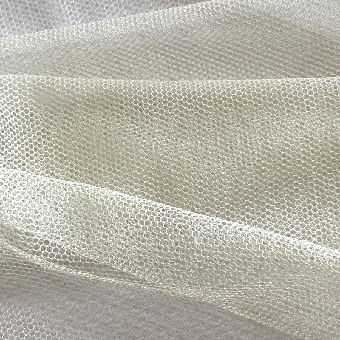 2 Yds Ivory English Tulle Netting Bridal Veil - Etsy