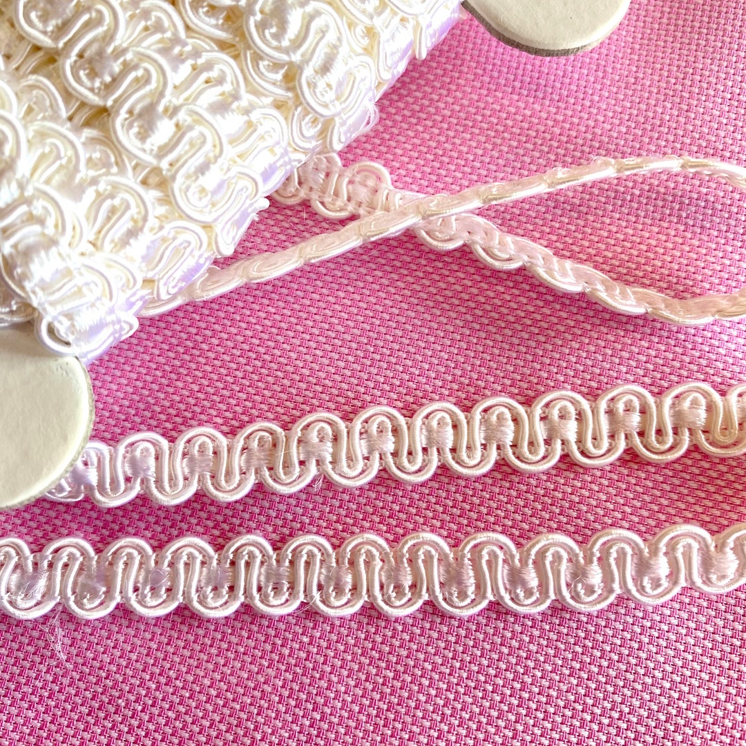 5 Yds Guimp Trim Narrow Guimp Trim Point De Venise Trim Ivory Trim ...