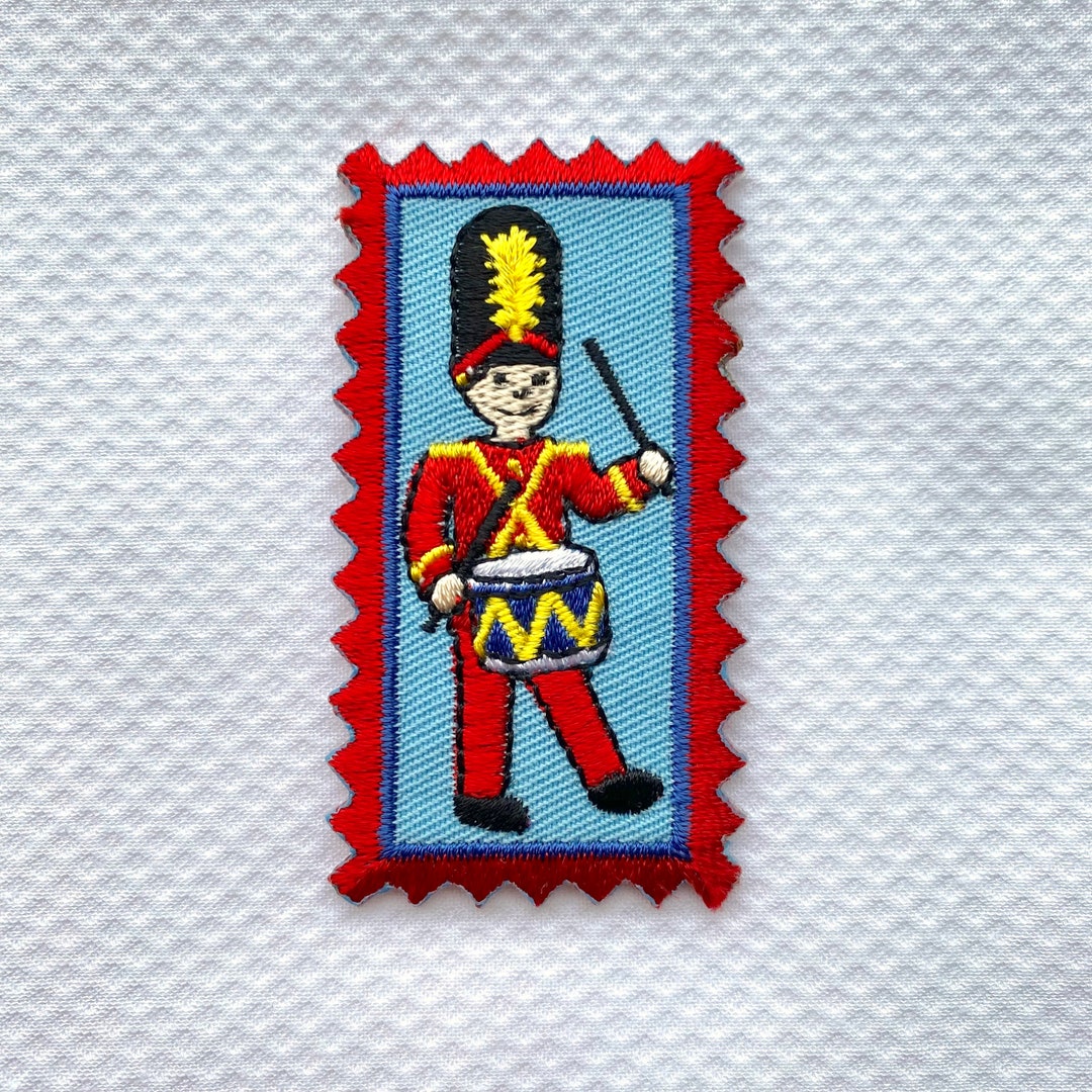 6 Drummer Boy Applique Patches - Etsy