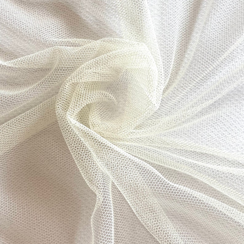 2 Yds Ivory English Tulle Netting Bridal Veil - Etsy