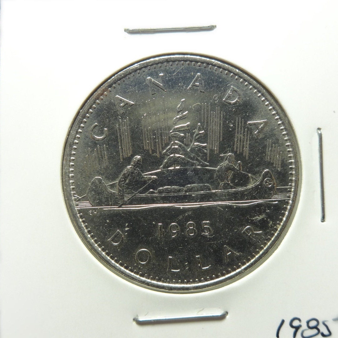 Canada 1985 1 Dollar Coin voyageur - Etsy