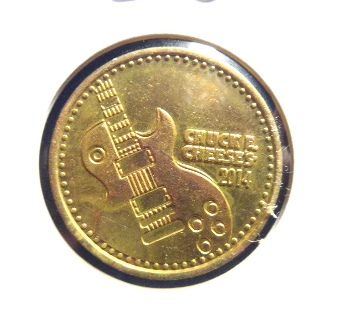 Chuck E Rocks Token 2014 Chuck E. Cheese - Etsy