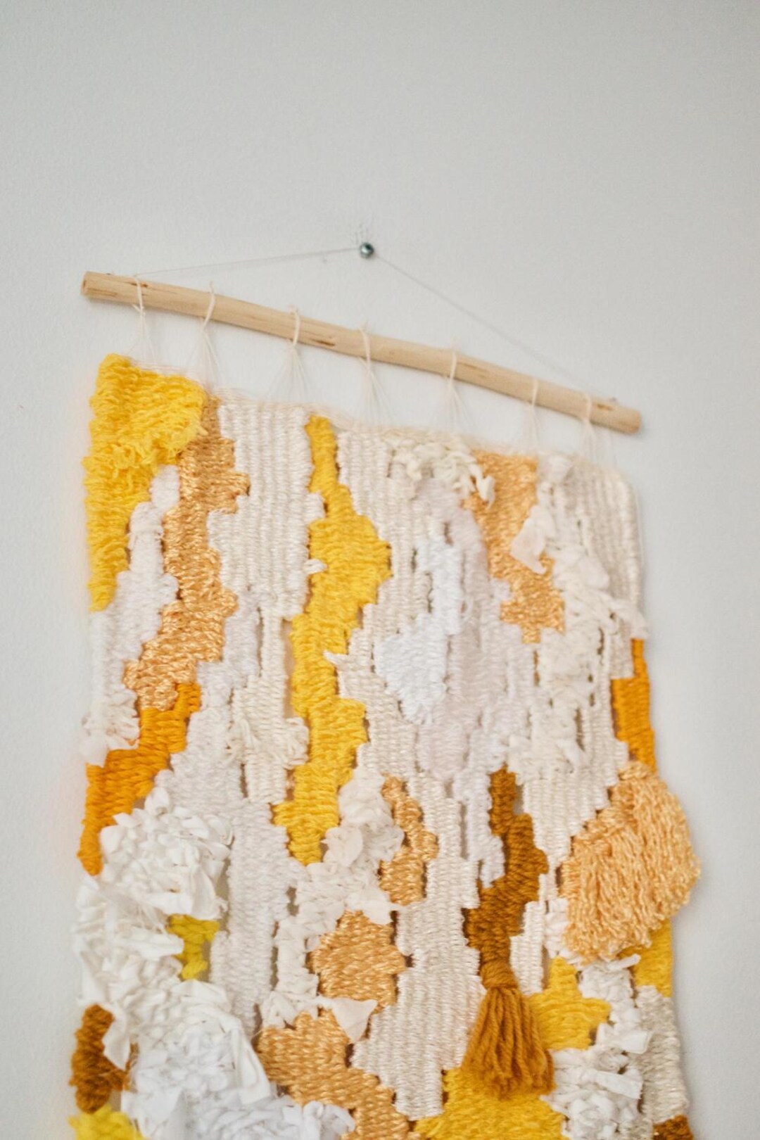 Sunshine Weaving Recycled Textiles and Yarns Wall Textile Art Summery ...
