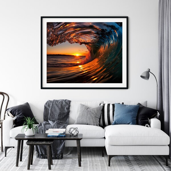 Ocean Waves Surf - Etsy